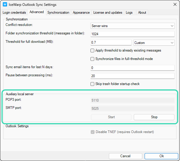 How to setup Outlook Sync proxy for SSO