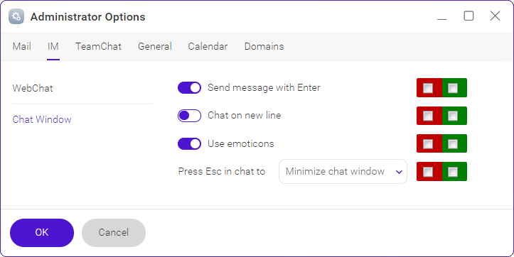 Chat Window