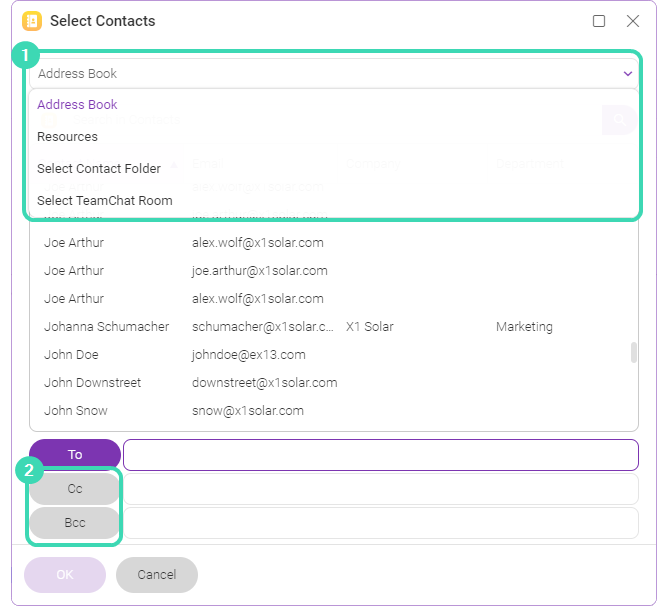 How to create mailing list